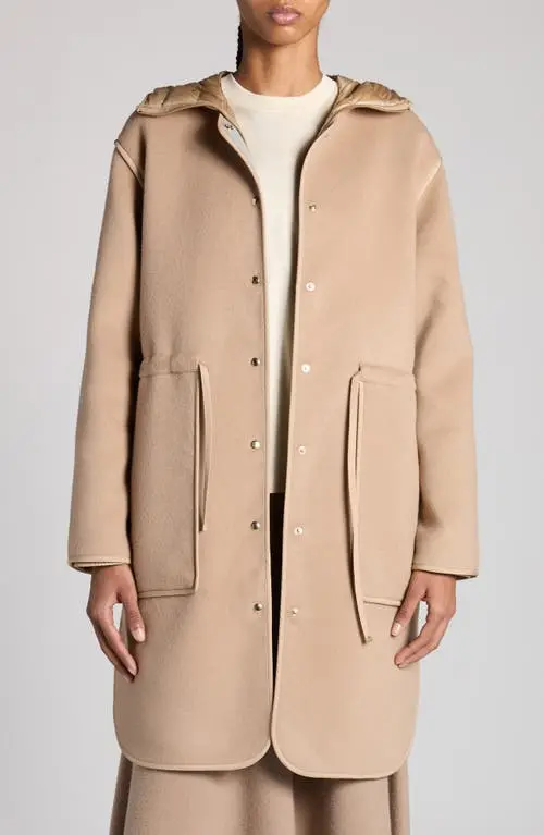 Moncler Bonrepos Down Coat - Beige