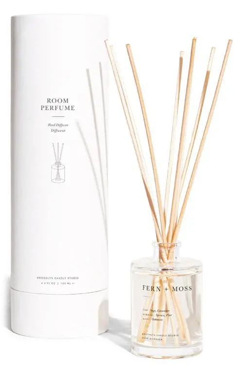 BROOKLYN CANDLE STUDIO Fern + Moss Reed Diffuser - Fern Moss
