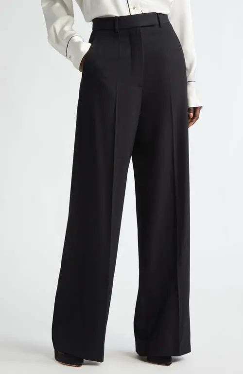 St. John Tailored Wide Leg Trousers