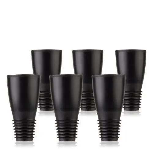 VISKI Alchemi X Repour Wine Saving Stoppers Set Of 6