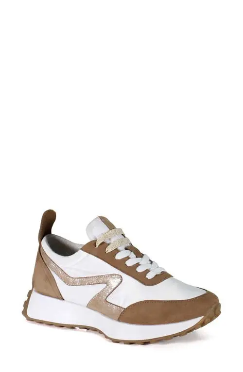 DIBA TRUE Kind Mark Sneaker - Sigaro/ Gold