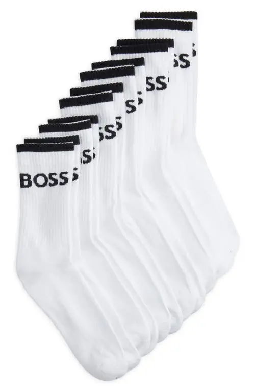 Hugo Boss 6-pack Stripe Crew Socks