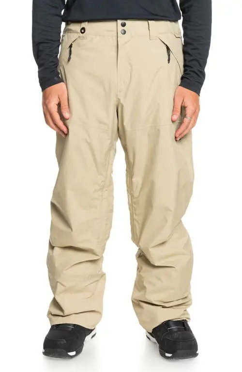 Quiksilver Mission Gore-tex® Waterproof Warmflight® Insulated Recycled Polyester Snow Pants - Twill