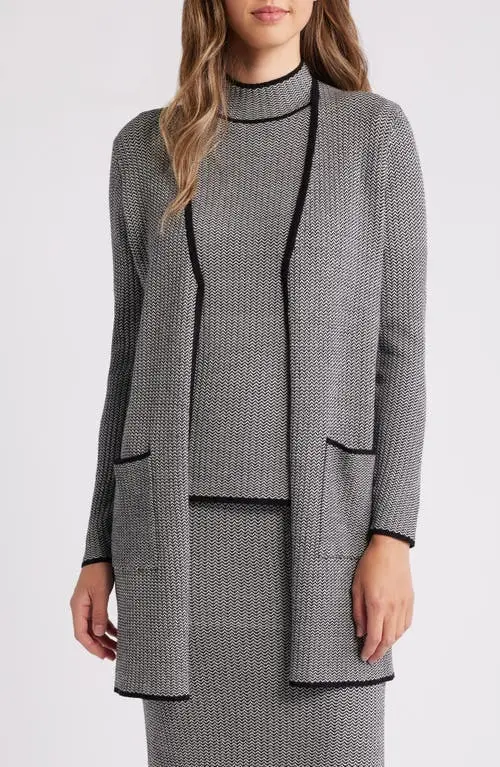 Anne Klein Oversize Longline Cardigan