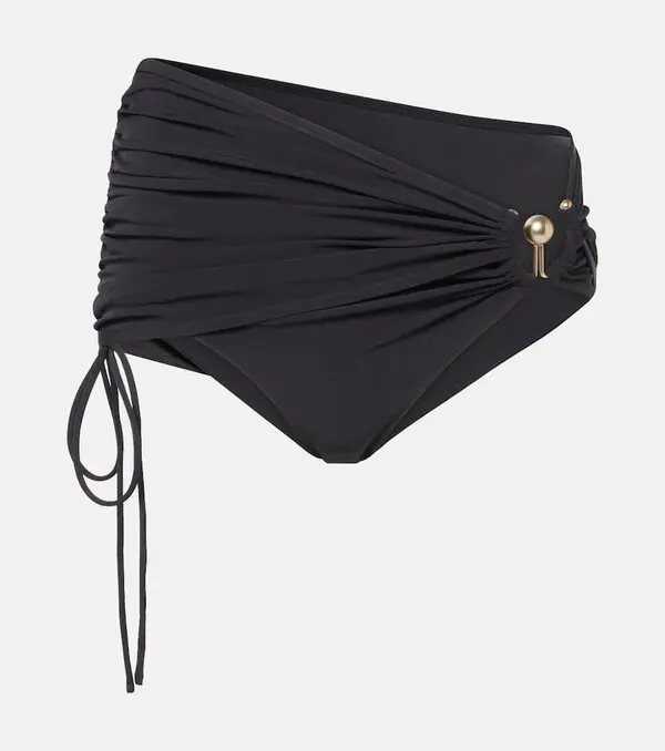 Christopher Esber Orbit Bikini Bottom - Black