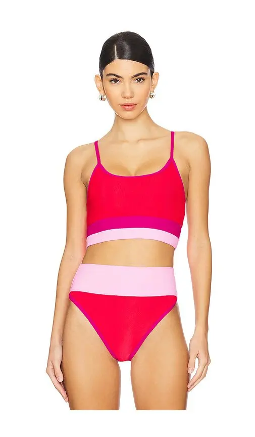 Beach Riot Eva Top - Gumdrop Colorblock