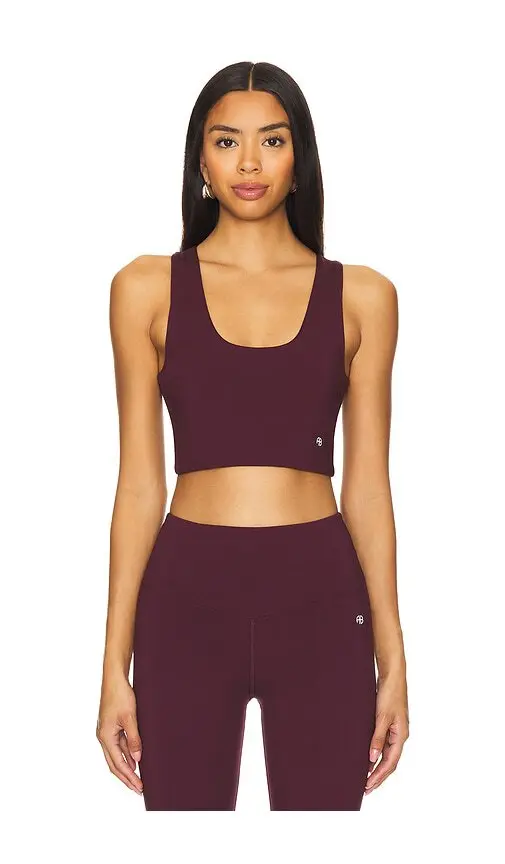 ANINE BING Yuna Bra In Burgundy