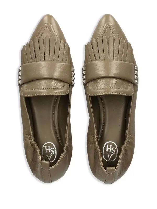 Ash Blitz Leather Loafers - Neutrals