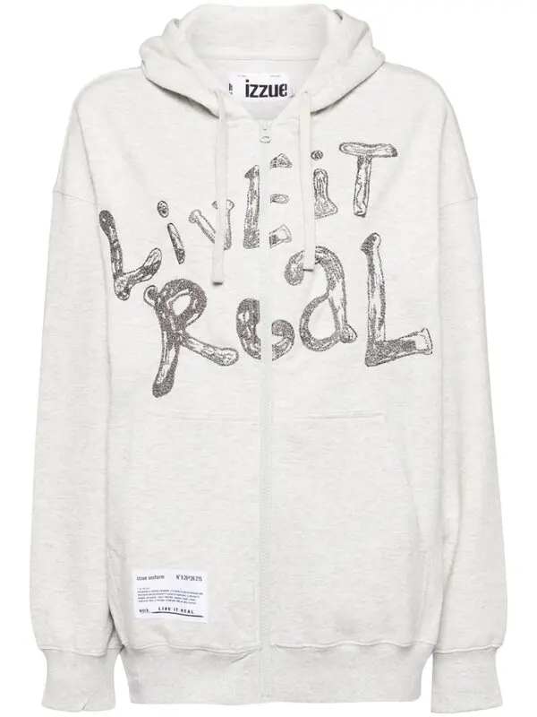 Izzue Graphic-print Zip-up Jacket