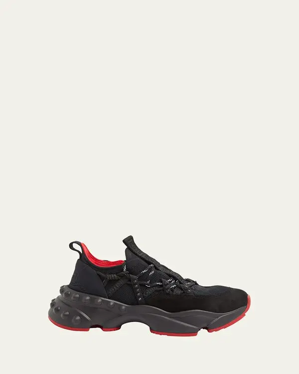 CHRISTIAN LOUBOUTIN Trailnrun Runner Sneakers - Black