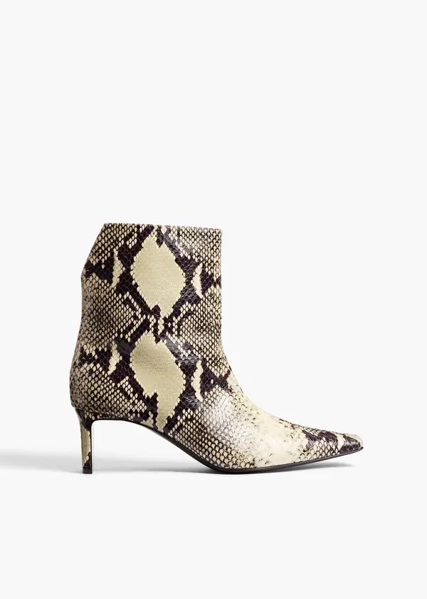 Khaite Ona Ankle Boots - Natural