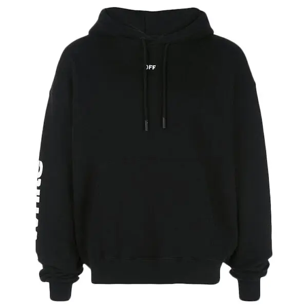 Off-White Diagonal Skulls Graphic Hoodie