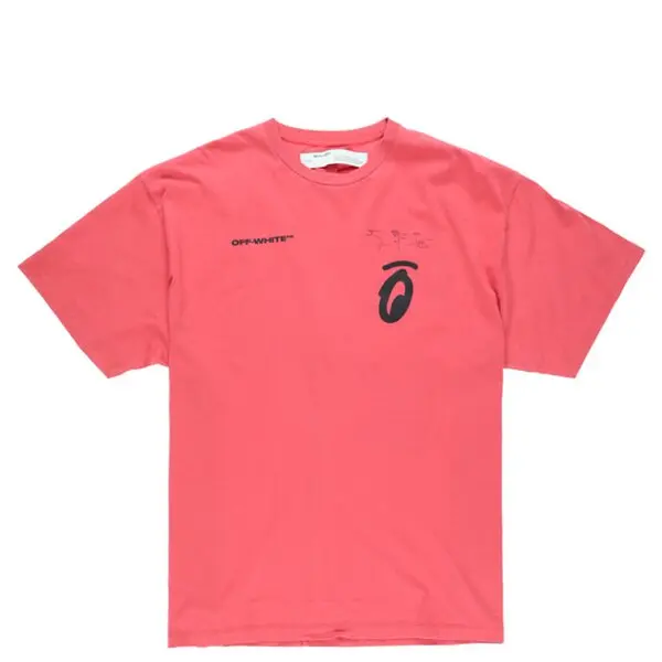 Off-White Splitted Arrows T-shirt - Red/black