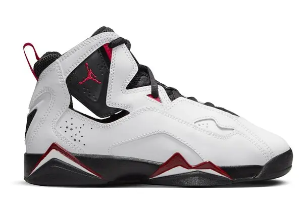 JORDAN True Flight Sneakers - White/varsity Red/black