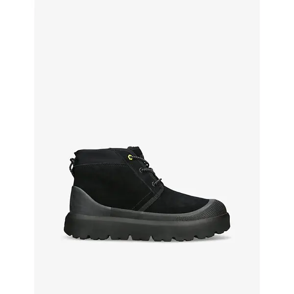 UGG Neumel Weather Logo-debossed Chukka Boots - Black