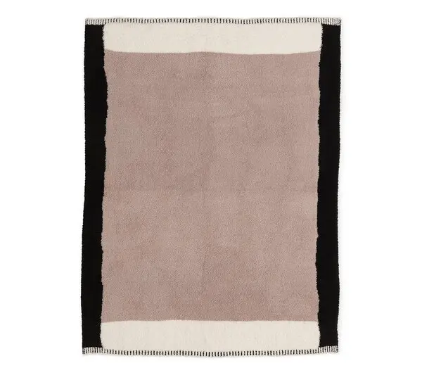 Barefoot Dreams Cozychic Color Block Throw 54' 72 - One-color