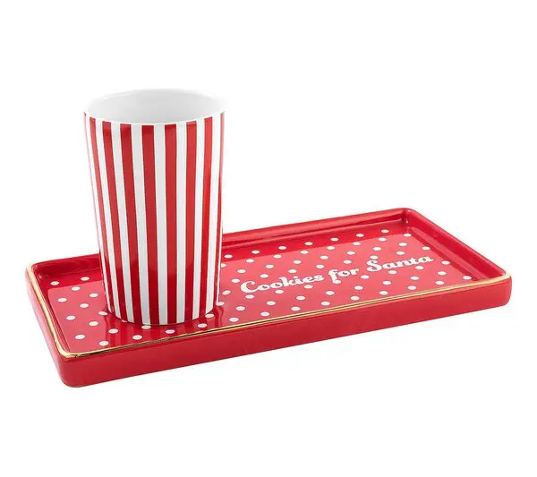 DRAPER JAMES Milk And Cookies Set - One-color