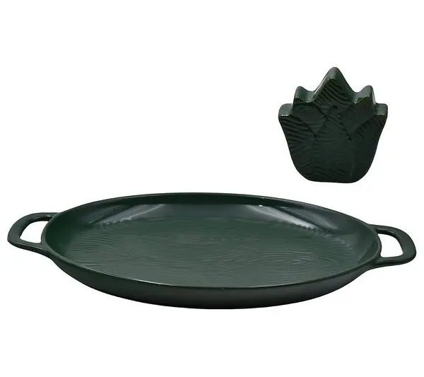 TEMP-TATIONS Woodland Special Edition Oval Giving Plate