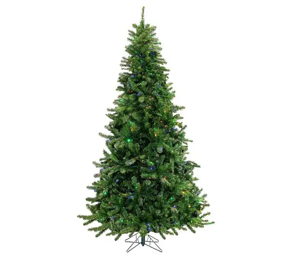 FRASER HILL FARM 7.5-ft. Noel Pine Artificial C Hristmas Tree W