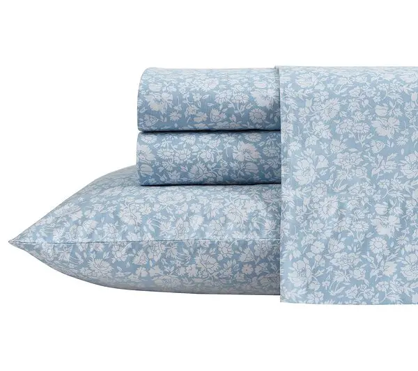Laura Ashley Heirloom Ditzy Blue Twinxl Sheet S Et