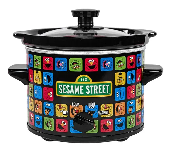 UNCANNY BRANDS Sesame Street 2-qt Slow Cooker