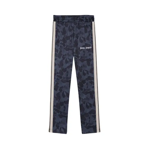 Palm Angels Night Camo Track Pant /white - Black