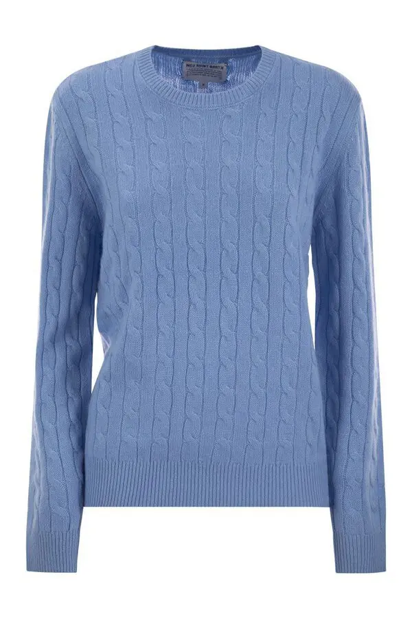 MC2 SAINT BARTH Crew-neck Wool-cashmere Jumper