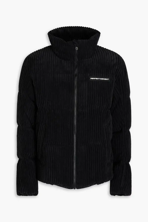 Perfect Moment Samson Quilted Corduroy Down Jacket