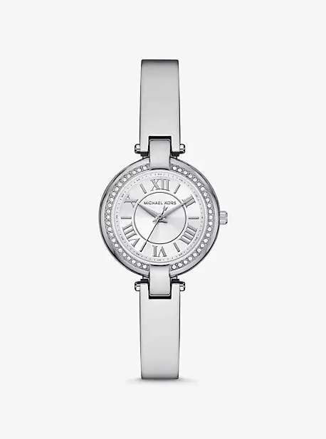 Michael Kors Mini Laney Bangle Watch - Silver
