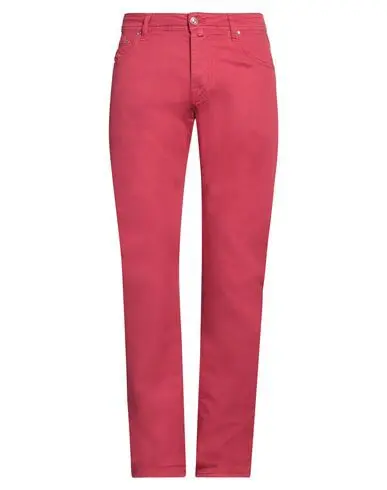 JACOB COHЁN Pants Brick Size Cotton, Linen, Lyocell, Elastane