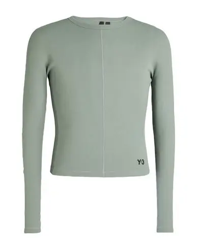 Y3 Basic Tee In Sage Green 39% Off Editorialist