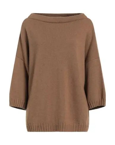 IESSE Knitted Mélange Sweater - Beige