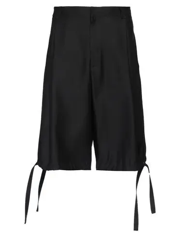 Dior Bermuda Shorts In Virgin Wool And Silk - Black