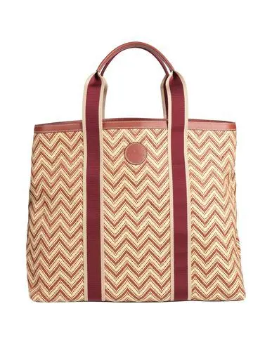 Il Bisonte Leather And Raffia Shopper Bag In Brown 84% Off