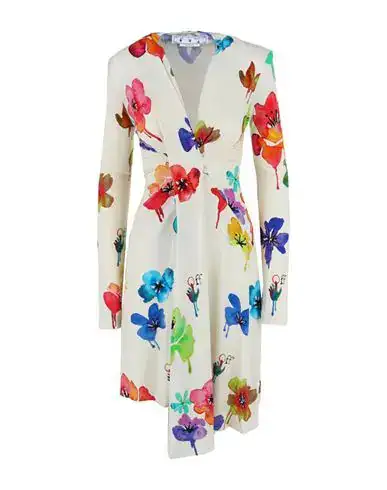 beige floral print draped midi dress V Neck Boho Multi-Print Paisley Short Sleeve Maxi Dress for Women –  Anna-Kaci main image 1