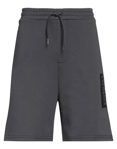 Armani Exchange Cotton-blend Bermuda Shorts - Grey