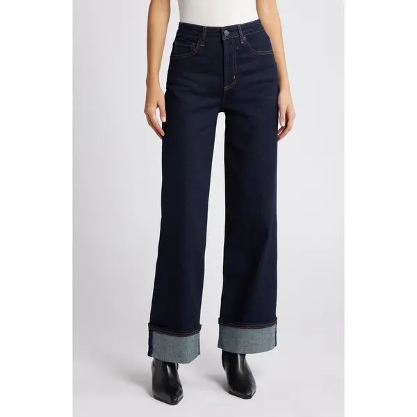 Rails Getty High-waist Wide Leg Jeans