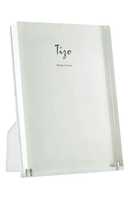 TIZO Lucite Easel 4" X 6" Picture Frame - Clear