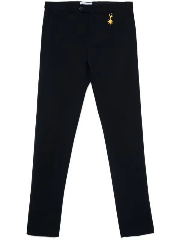 MANUEL RITZ Jersey-texture Trousers