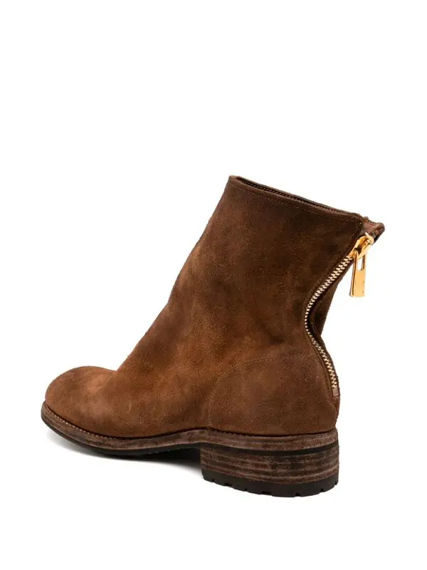 Guidi Zip Ankle Boots