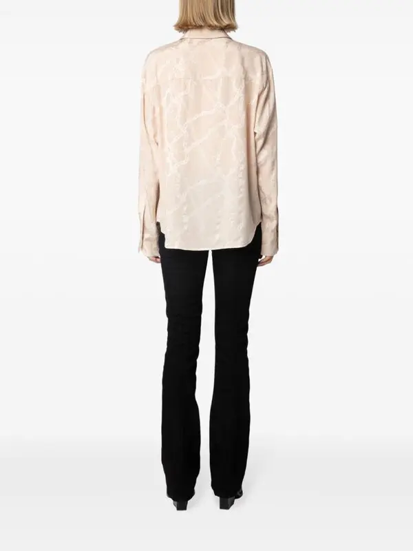 Zadig&Voltaire Morning Silk Shirt - Neutrals