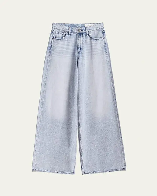 Rag & Bone Featherweight Sofie Wide-leg Jeans - Kierra