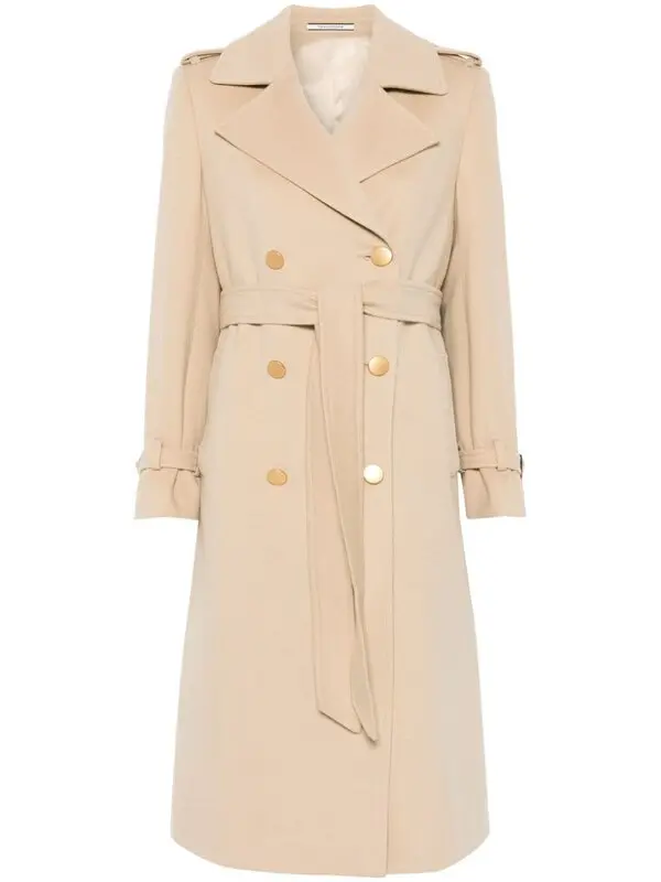 Tagliatore Luanne Mid-length Coat - Neutrals