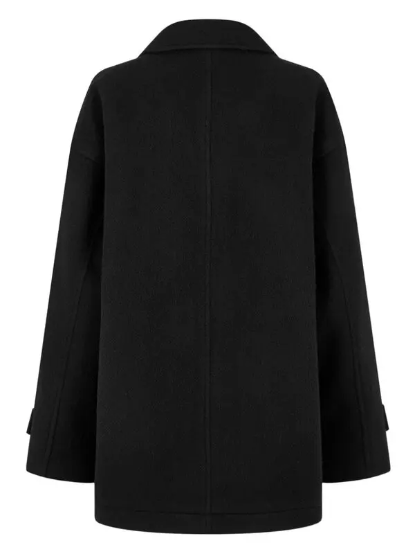 STUDIO TOMBOY Double-breasted Coat - Black