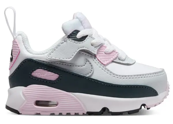 Nike Air Max 90 Easyon Sneakers - White/pink Foam/armory Navy Blue
