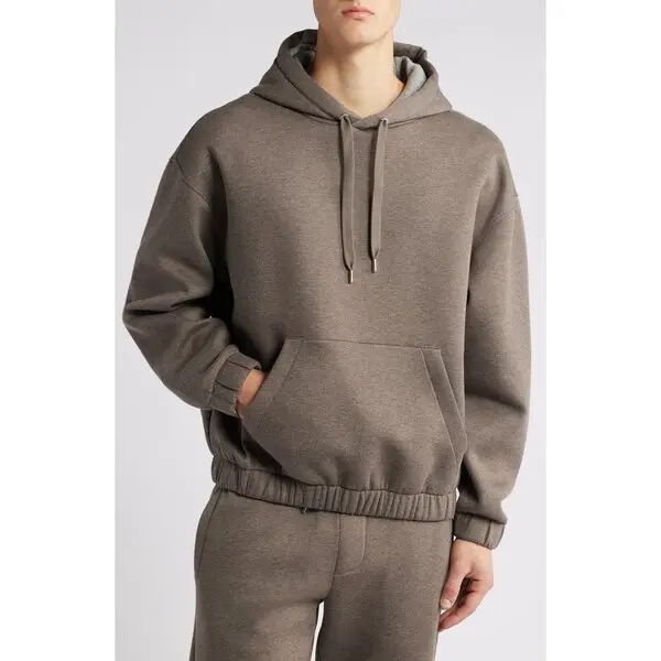 Hugo Boss Stevens Relaxed Hoodie - Dark Beige