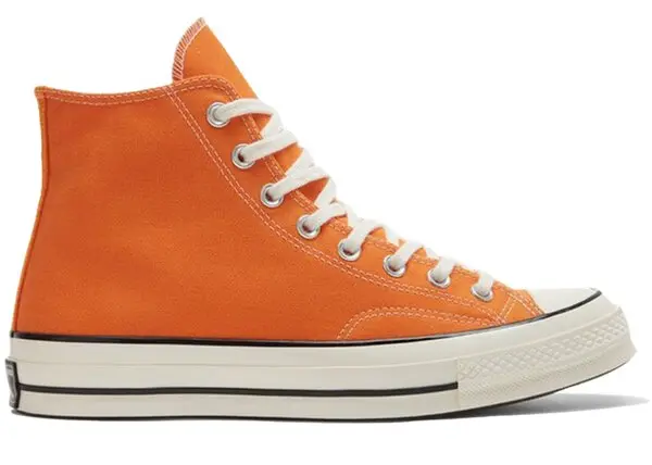 CONVERSE Chuck Taylor All Star 70 Hi Sneakers - Orange/egret