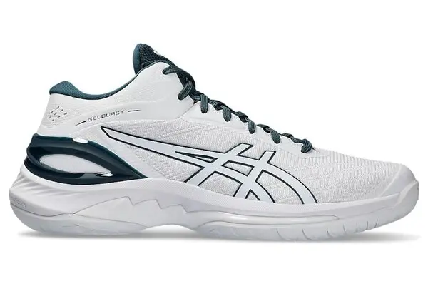 Asics Gelburst 28in High-top Sneakers - White/magnetic Blue