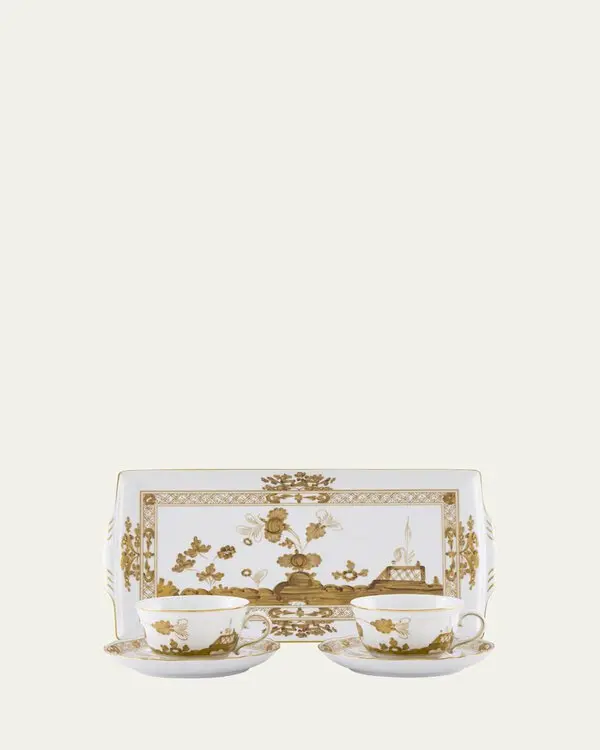 GINORI 1735 Oriente Italiano Tea Service Set - Aurum