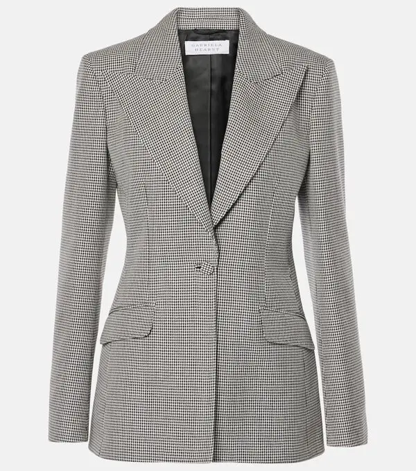 Gabriela Hearst Leiva Wool Blazer - Black